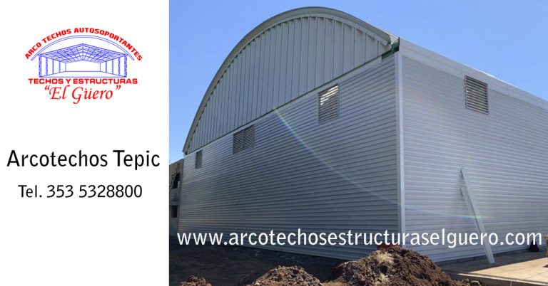 Arcotechos Tepic - Instalación de arcotechos