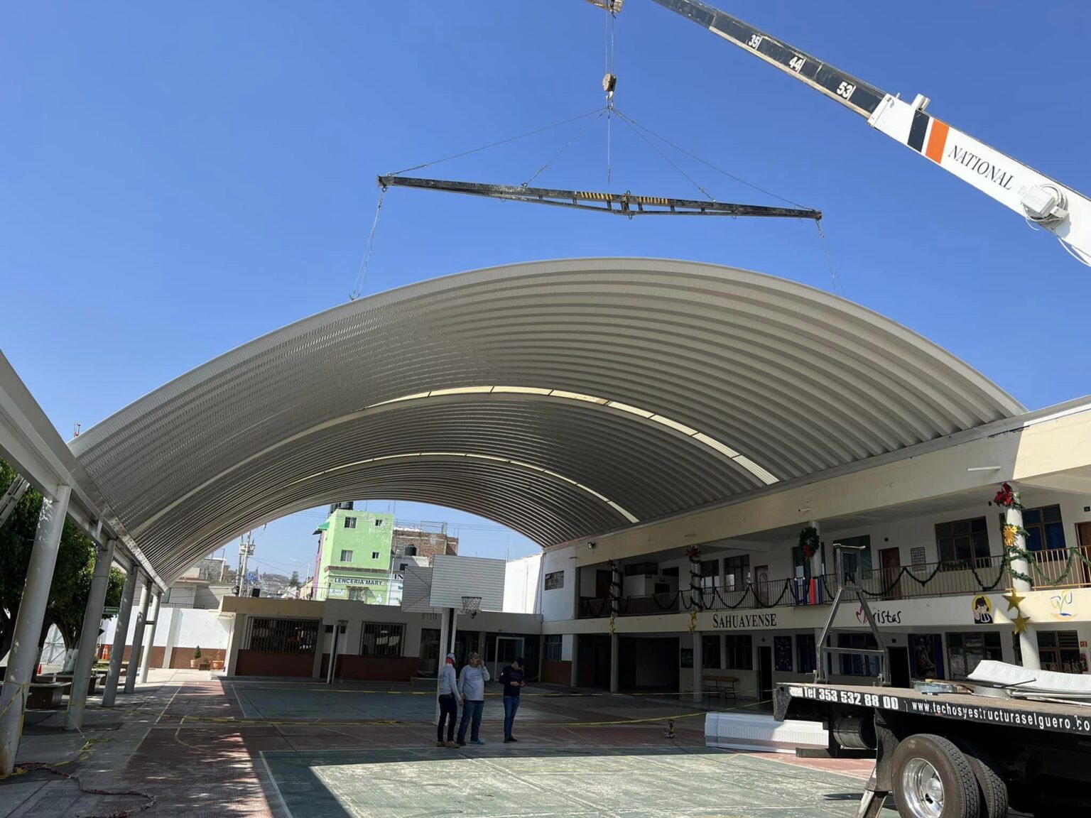 Techos Curvos Sin Estructura | Techos y Estructuras El Güero